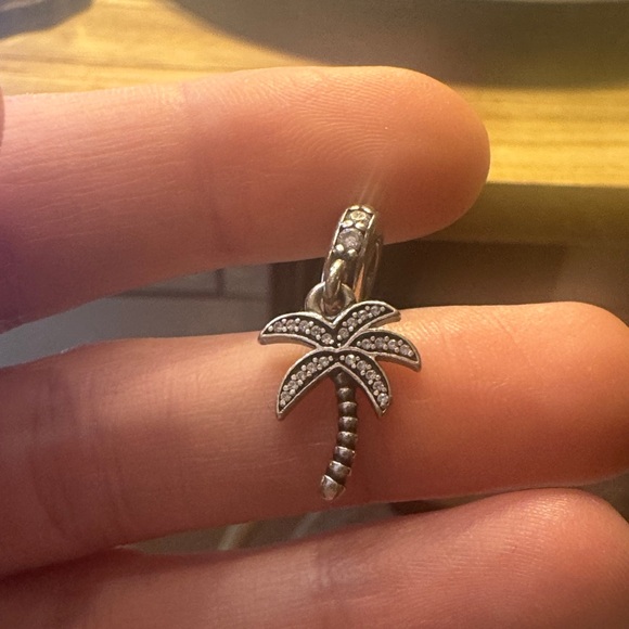 Pandora | Jewelry | Retired Pandora Palm Tree Charm | Poshmark